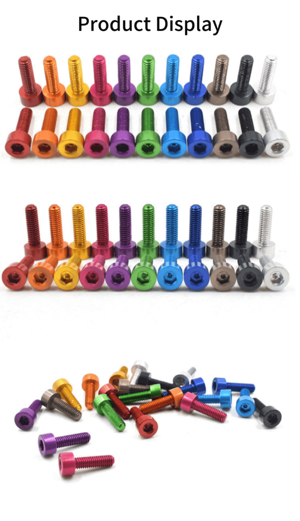 7075 Cup Head Screws - iKabon