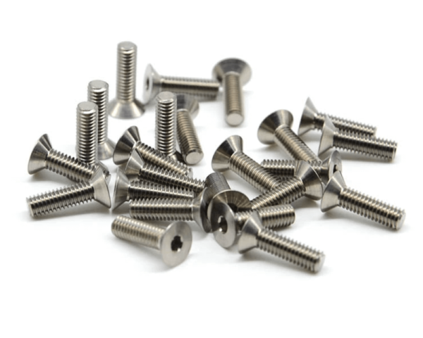 Flat Head Titanium Screws - iKabon